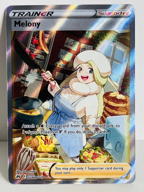 POKÉMON TCG MELONY Crown Zenith: Galarian Gallery GG64/GG70 Holo Ultra ...