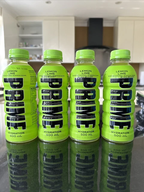 PRIME HYDRATION ENERGY Drink, Lemon Lime - 500ml £0.99 - PicClick UK