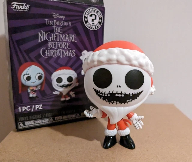 FUNKO MYSTERY MINIS Santa Jack Disney Nightmare Before Christmas 30 ...