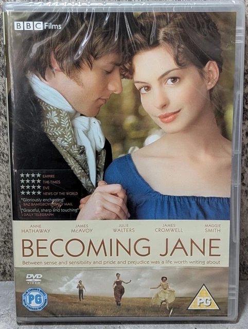 BECOMING JANE BBC DVD Drama-Anne Hathaway-NEW-"Gloriously Enchanting" £3.99 - PicClick UK