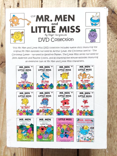 MR MEN & Little Miss DVD Collection Vol 1,2,3 DVD R2 UK 146 episodes ...