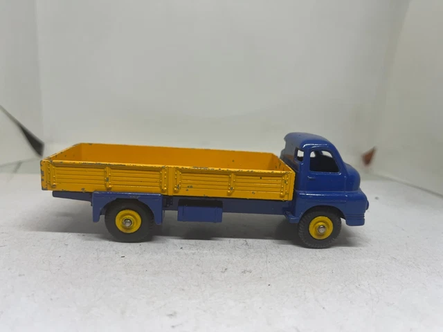 DINKY TOYS 522 Big Bedford Lorry Circa 1952-54 Dark blue cab, yellow ...