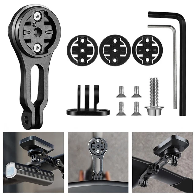 COMPACT AND STABLE Bike Computer Mount Compatible with Multiple Watches ...