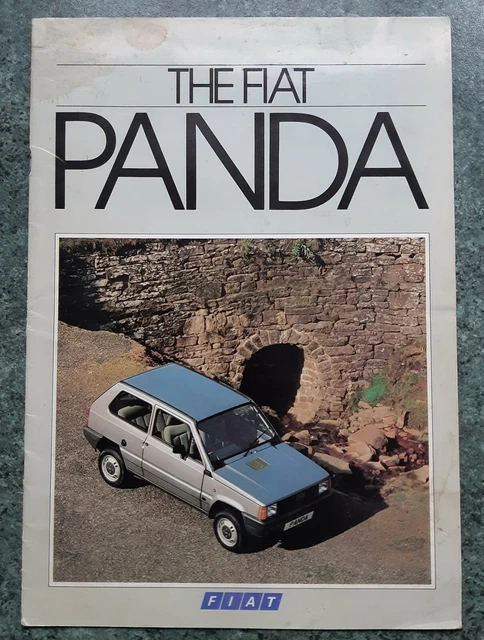 FIAT PANDA MODEL Range Brochure May 1985 EUR 5,66 - PicClick FR