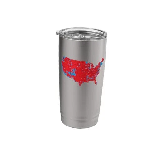 ACCURATE MAP OF 2024 Election Results Trump MAGA Stainless Steel ...