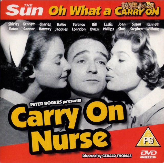 CARRY ON NURSE - Ken Connor*Hattie Jacques*Ken Williams*Joan Sims PROMO ...