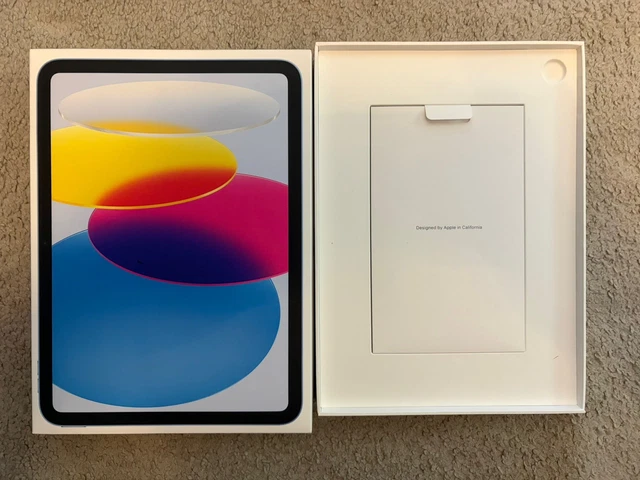 APPLE IPAD 11TH generation A16 Wi-Fi 128GB (EMPTY BOX ONLY) Blue iPad ...