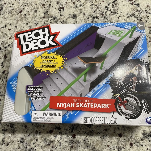 TECH DECK NYJAH Skatepark X-Connect Park Creator Skatepark Rampe Set ...
