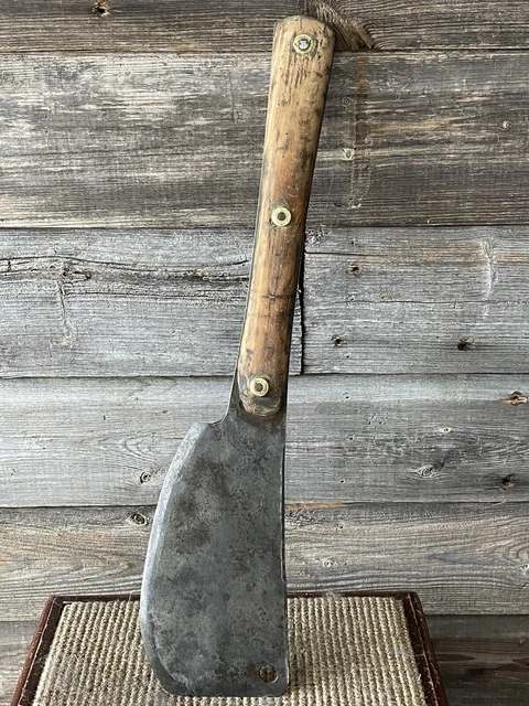 VINTAGE MEAT CLEAVER Butcher Knife Cleaver $250.00 - PicClick CA
