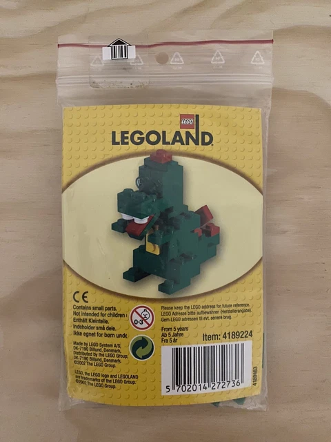 NEU VERSIEGELT LEGO Ollie Dragon Legoland super seltener Heiliger Gral ...