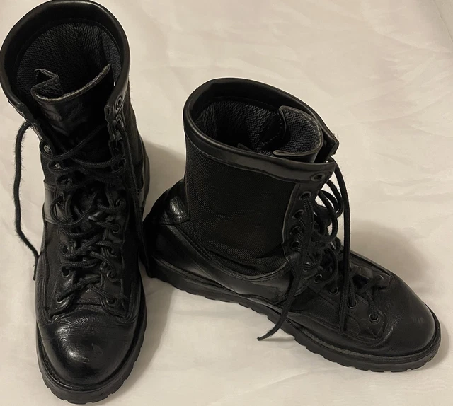 DANNER ACADIA 21210 8” Black Leather Gore-Tex Military Boots USA Men’s ...