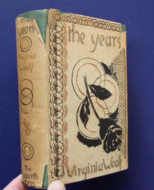 VIRGINIA WOOLF 1ÈRE des années Hogarth Press 1937 Vanessa Bell veste ...