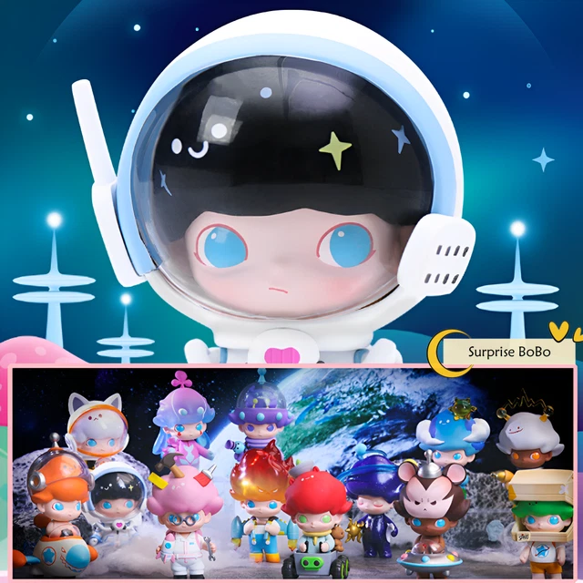 POP MART DIMOO Space Travel Series Blind Box Confirmed Blind Box Mini ...
