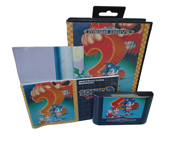 GIOCO MEGA DRIVE della serie | Sonic the Hedgehog 2 | poster CIB ...
