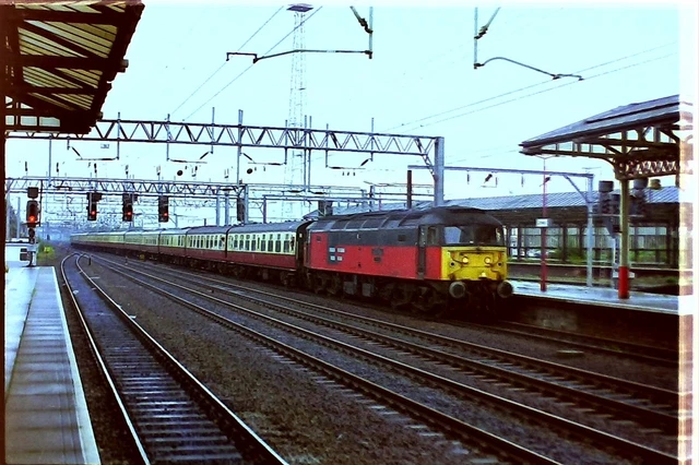 35MM RAILWAY COLOUR Negative Class 47 7xx at Crewe 09.10.99 £1.95 ...