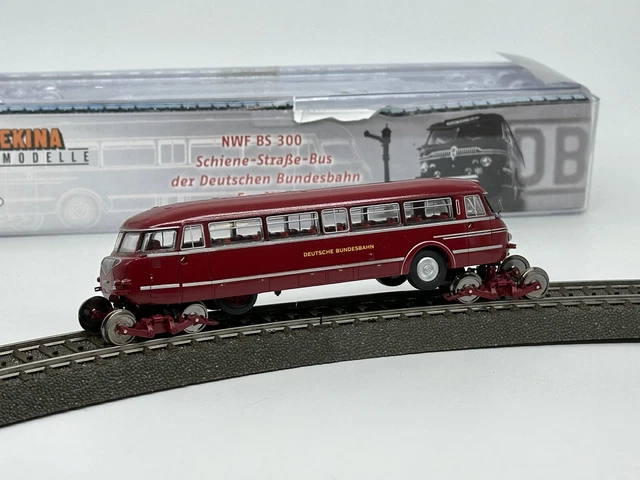 BREKINA 63000 NWF BS 300 Schiene Straßen Bus DB IIIa H0 OVP KL2727 EUR ...
