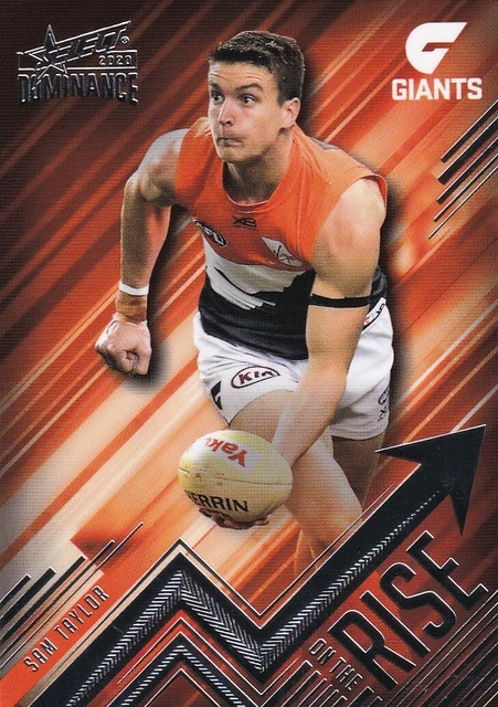 2020 SELECT DOMINANCE On The Rise (OTR32) Sam TAYLOR Gws 303/350 $4.00 ...