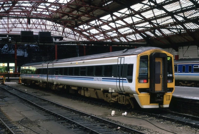 BRITISH RAIL 158781 Class 158 Express Sprinter DMU Railway Photo £1.05 ...