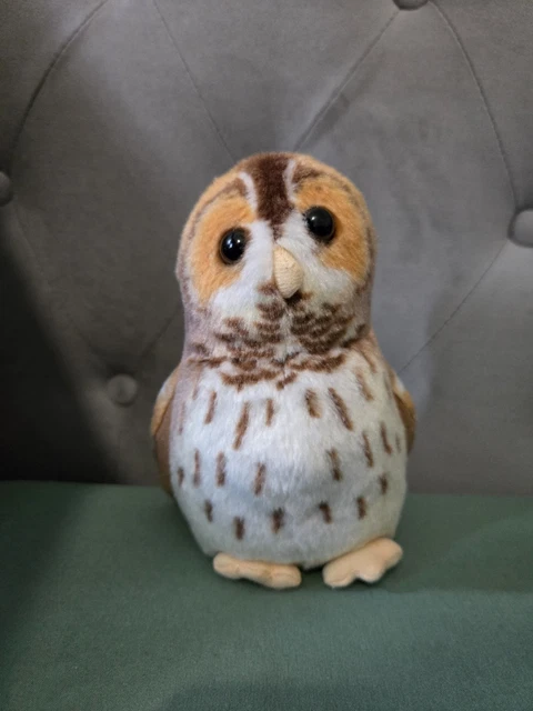 WILD REPUBLIC BIRDS Tawny Owl. interactive plush toy. Hoot Call. RSPB ...