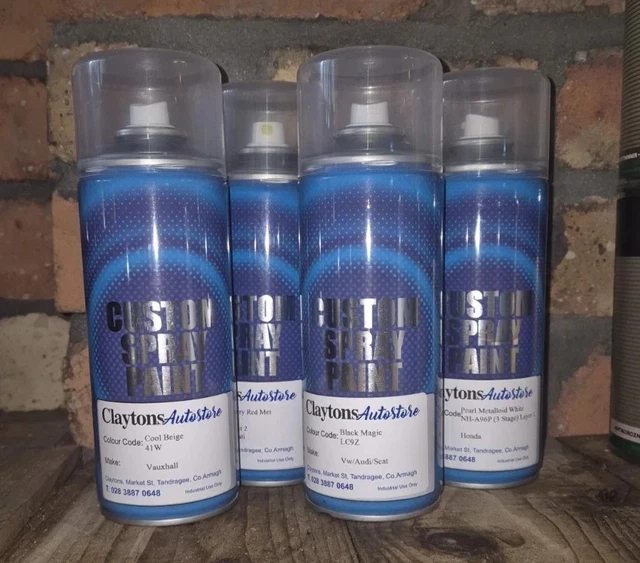INDIGO BLUE LB5N For Volkswagen Aerosol Spray Paint 400Ml X4 £42.99 ...