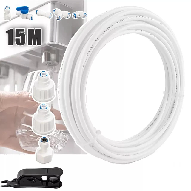 15M WATER SUPPLY Pipe Tube Refrigerator Fridge Connector ice Maker ...