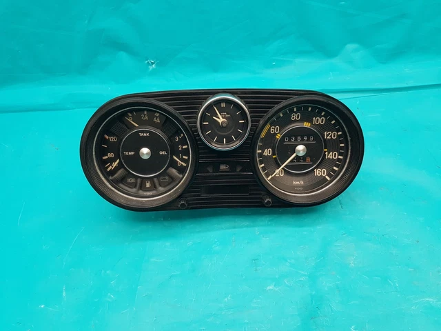 ORIGINAL MERCEDES-BENZ W115 W114/8 Instrument Cluster Tacho Speedometer ...