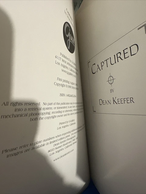 CAPTURED THE BEST of Dean Keefer 1999 Erstdruck SC männlich Aktkunst ...
