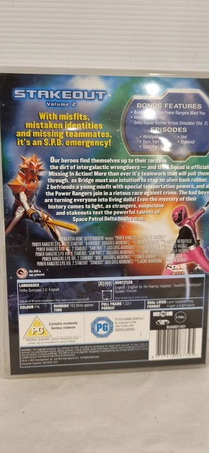 POWER RANGERS SPD: Stakeout - Vol 2 (DVD, 2005) Action Adventure REGION ...