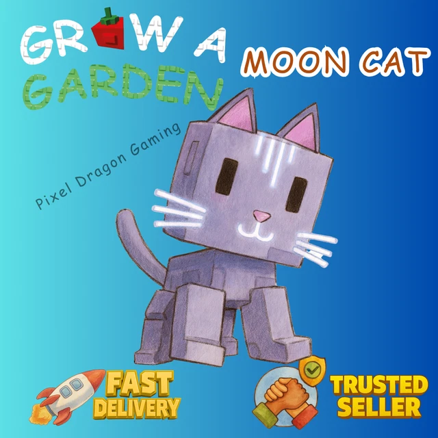 🐈MOON CAT🐈 ROBLOX🪴 GROW A GARDEN 🌈Cheap + Fast + Easy Delivery 🌞🌞🌞 £1. ...