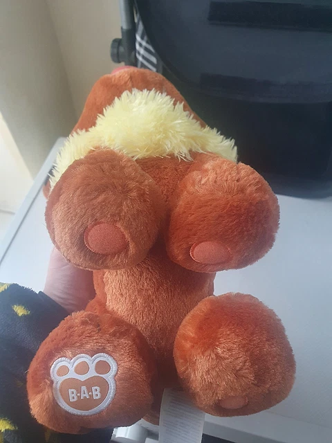 BUILD A BEAR Eevee Pokemon Plush Toy + Vintage Pokemon Card Bundle 1990 ...