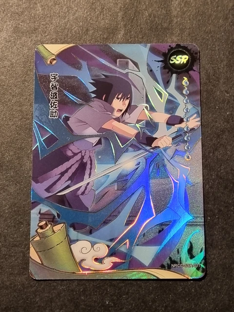 SASUKE UCHIHA - Naruto Kayou - Super Super Rara - Holo Card - Nrcc-Ssr-011 EUR 8,99 - PicClick IT