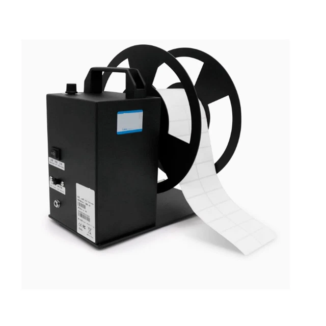 AUTOMATIC LABEL REWINDER Barcode Label Bidirectional Rewinder Machine ...