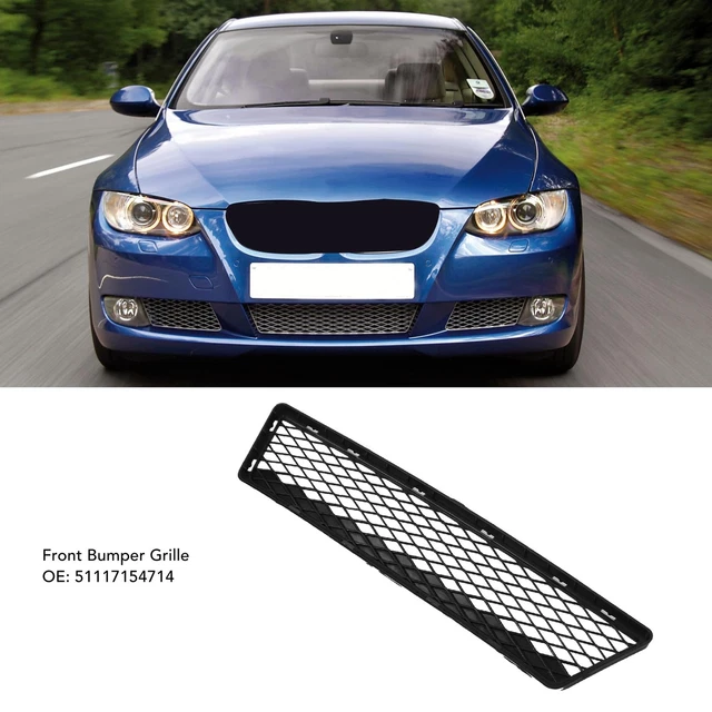 FRONT BUMPER GRILLE Snap On Front Bumper Mesh Cover 51117154714 Front £ ...