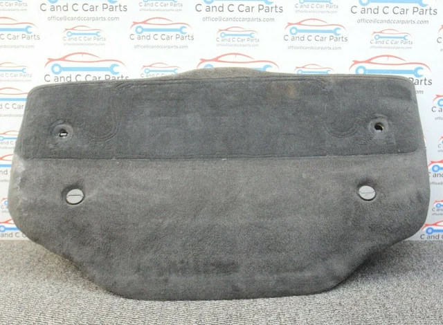 PORSCHE BOXSTER 986 Steel Engine Cover, Heat Shield and Carpet 31/3/22 ...