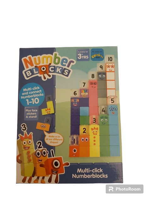 NUMBER BLOCKS 1-10 Activity Set - Multi-Click Numberblocks - Counting ...
