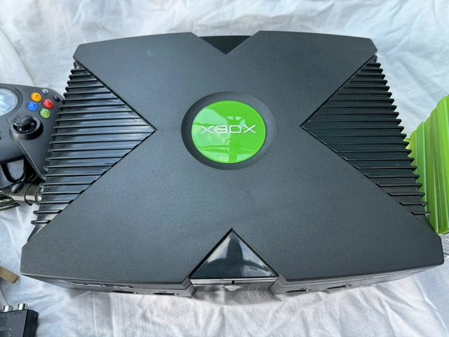 MICROSOFT XBOX ORIGINAL Console Bundle with Controller & Games £25.00 ...