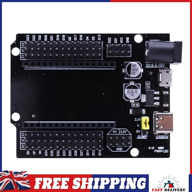 ESP32 EXPANSION BOARD Dual-core CPU ESP32 30P Power Module Low Power ...