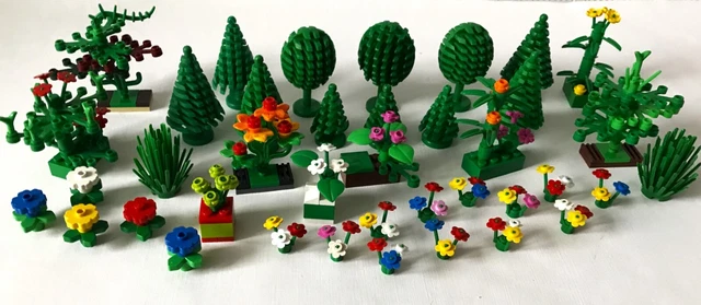 LEGO STRÄUCHER - Pflanzen - Blumen - Grünzeug, schöne Zusammenstellung Moc EUR 15,95 - PicClick DE