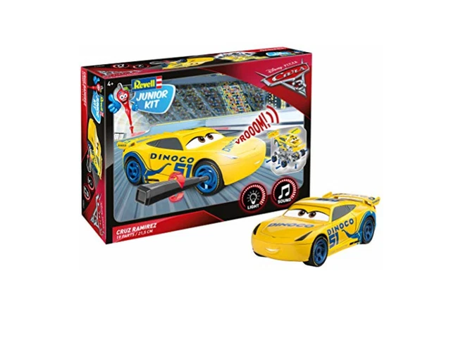 NEU! REVELL JUNIOR Kit 4+ Cruz Ramirez 1:20 Cars Disney Pixar NEU OVP ...