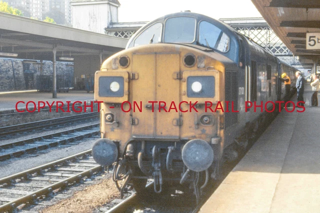 UK RAILWAY PHOTOGRAPH Of Class 37 37101. Rm37-379 £1.70 - PicClick UK