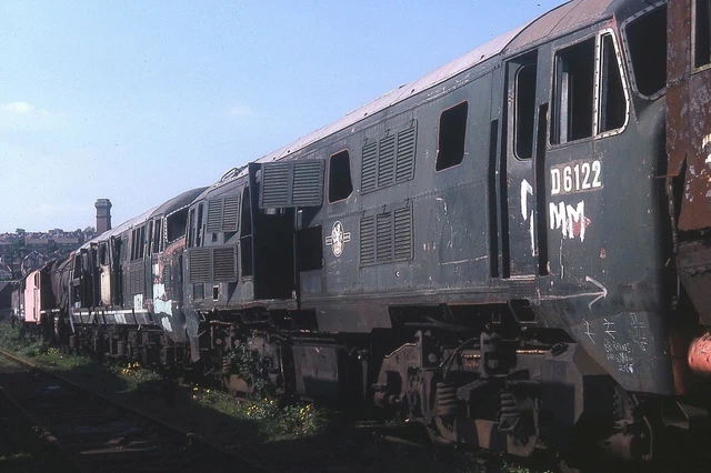 BRITISH RAIL D6122 Barry Scrapyard, South Wales 1978 Rail Photo £1.50 - PicClick UK