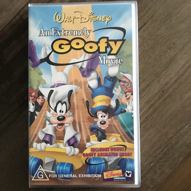 AN EXTREMELY GOOFY Movie - Walt Disney - VHS Movie - Video Tape $9.42 ...