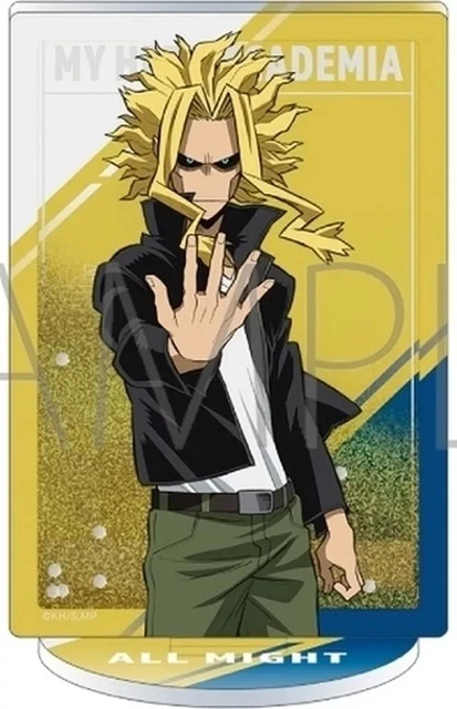 MY HERO ACADEMIA Acrylic stand/acrylic panel All Might Prism acrylic ...