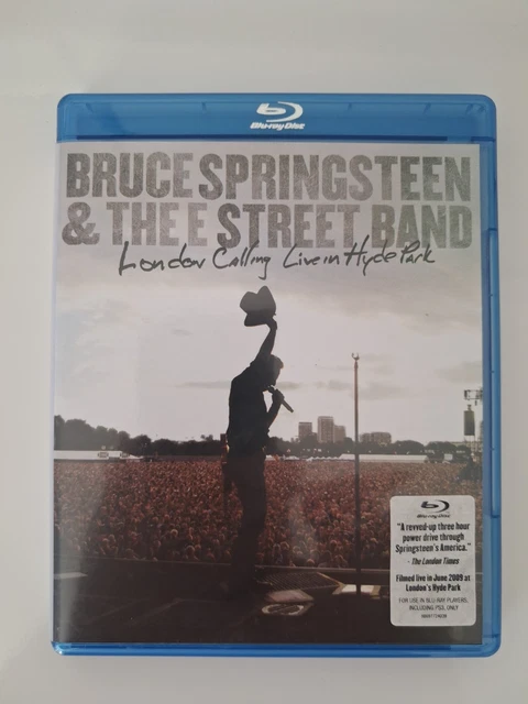 BRUCE SPRINGSTEEN & E St Band. London Calling. Hyde Park 2009 Blu Ray ...