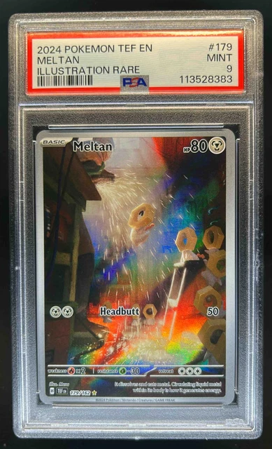 2024 POKEMON SV Temporal Forces TEF EN Meltan #179/162 PSA 9 £0.73 ...