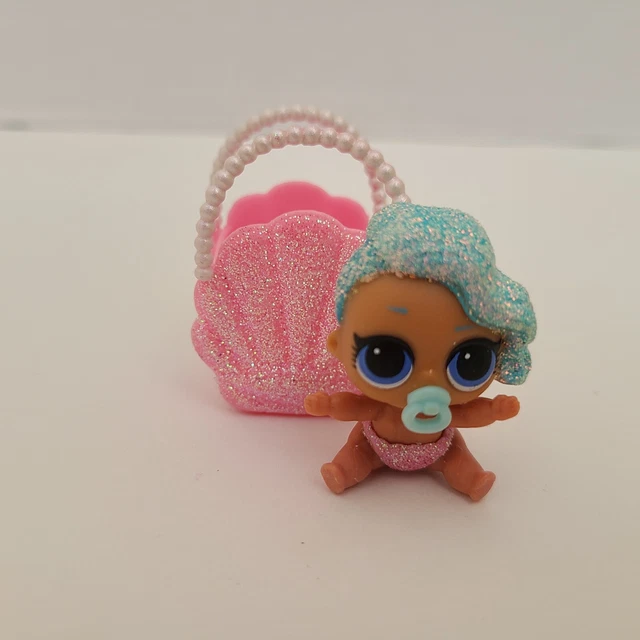 LOL SURPRISE LITTLE Sister Lil Splashqueen With Shell Purse Rare EUR 12 ...