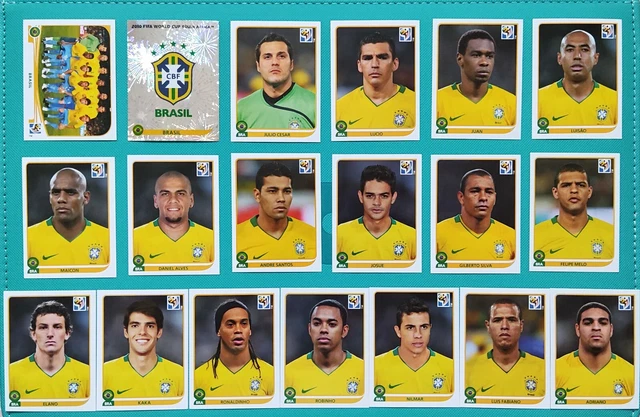 BRAZIL (RONALDINHO) - South Africa 2010 World Cup Panini Stickers £9.99 ...