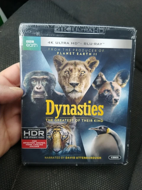DYNASTIES (4K Ultra HD & Blu-ray, 4 Disc, 2018 BBC) BRAND NEW SEALED ...