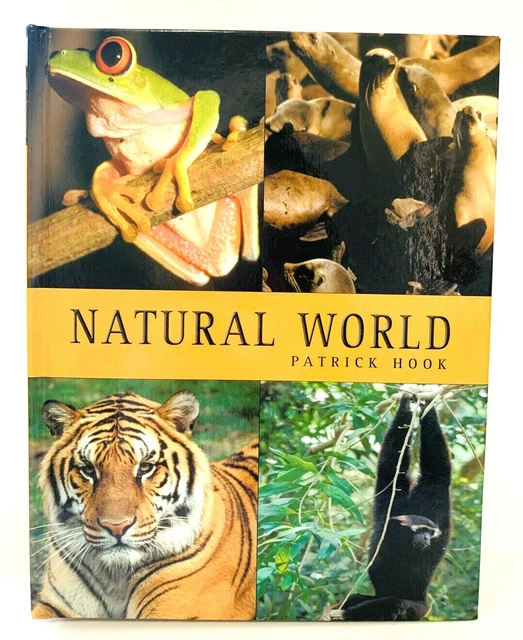 NATURAL WORLD BY Patrick Hook Large Illustrated Animals HC 2004 TRACKED ...