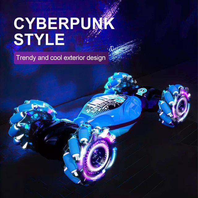 4WD STUNT CAR RC Hand Gesture Sensing Off-Road Car Remote Control Off ...